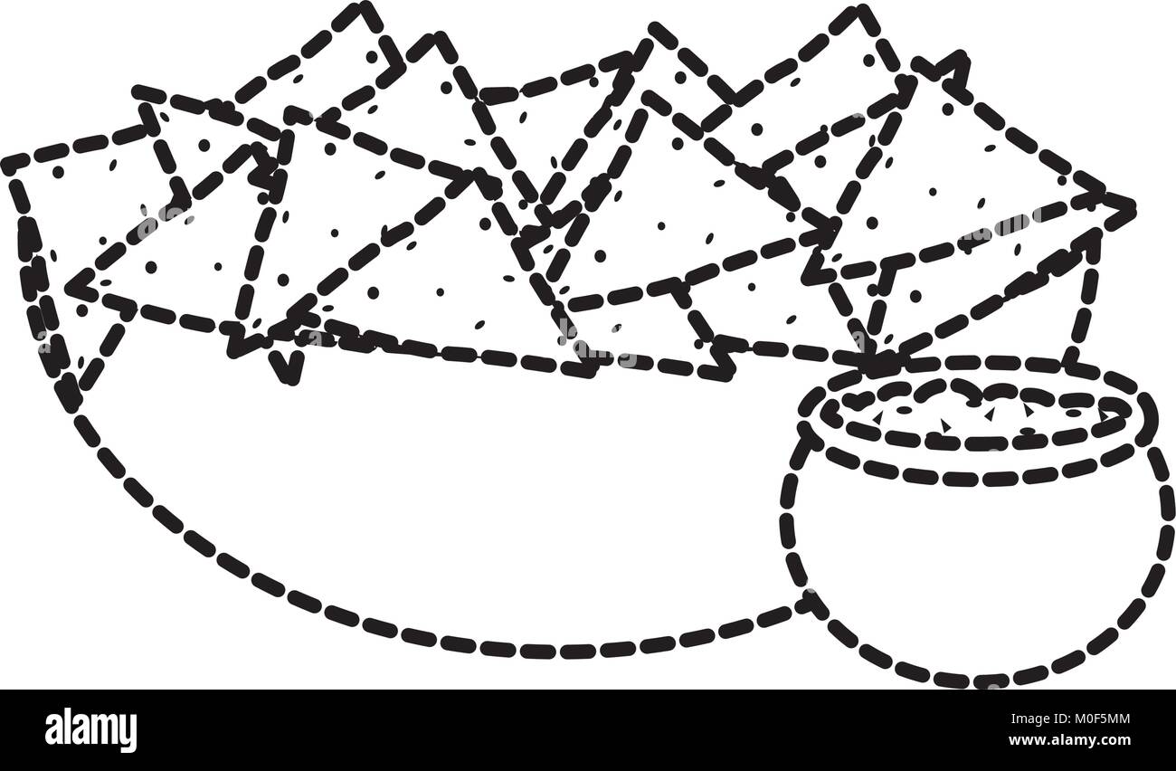 Isolated nachos design Stock Vector Image & Art - Alamy