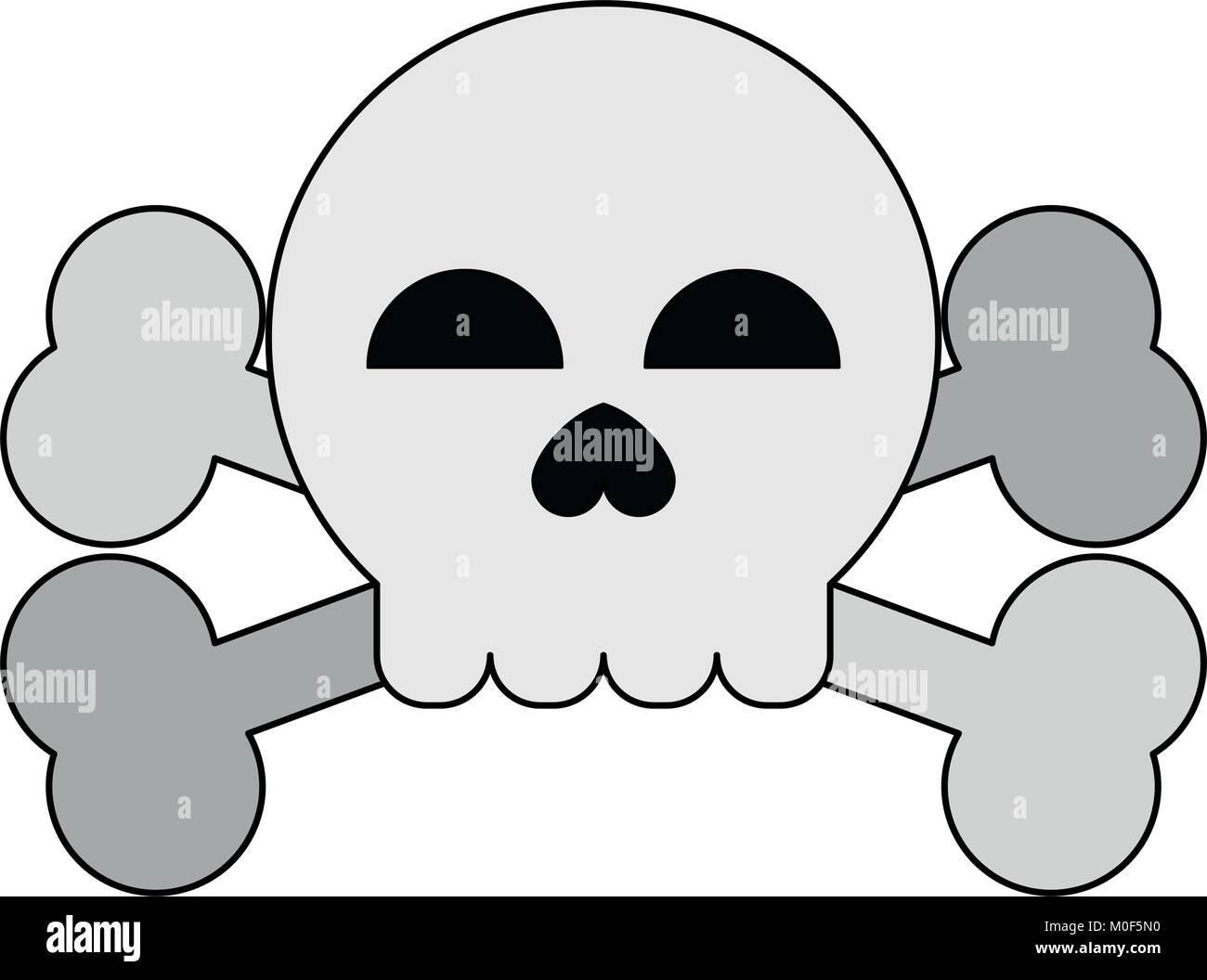 skull and bones symbol Stock Vector Image & Art - Alamy