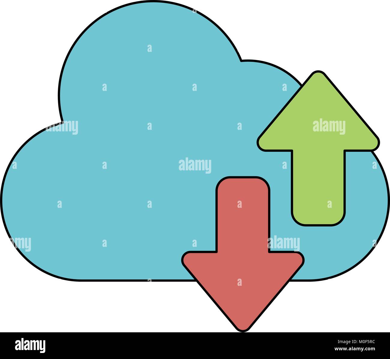 Cloud computing symbol Stock Vector Image & Art - Alamy