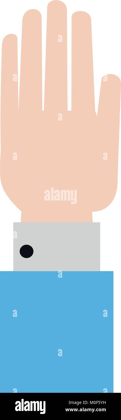 Hand open symbol Stock Vector Image & Art - Alamy