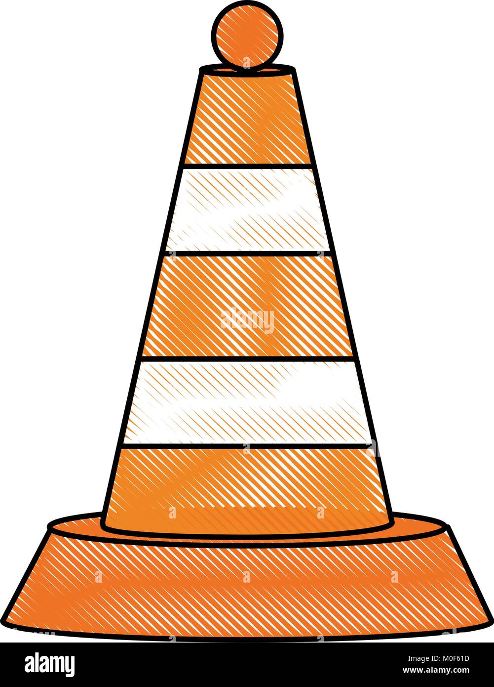 Traffic cone symbol Stock Vector Image & Art - Alamy