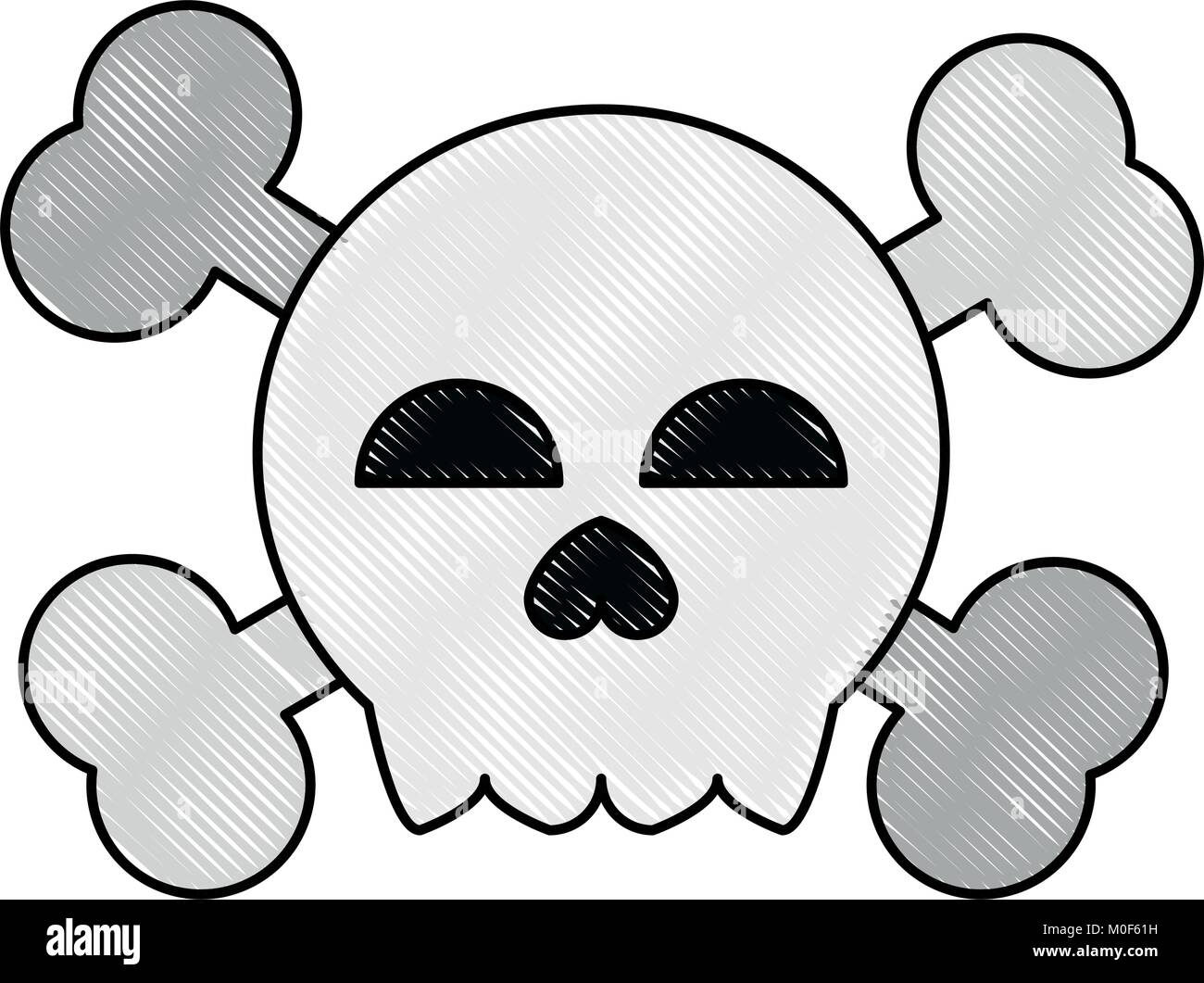 skull and bones symbol Stock Vector Image & Art - Alamy