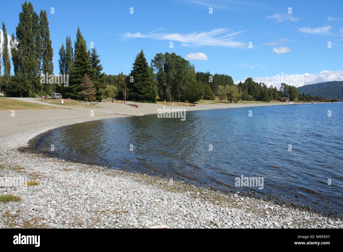 Lake Te Anau - beautiful tourism destination in Fiordland, New Zealand ...