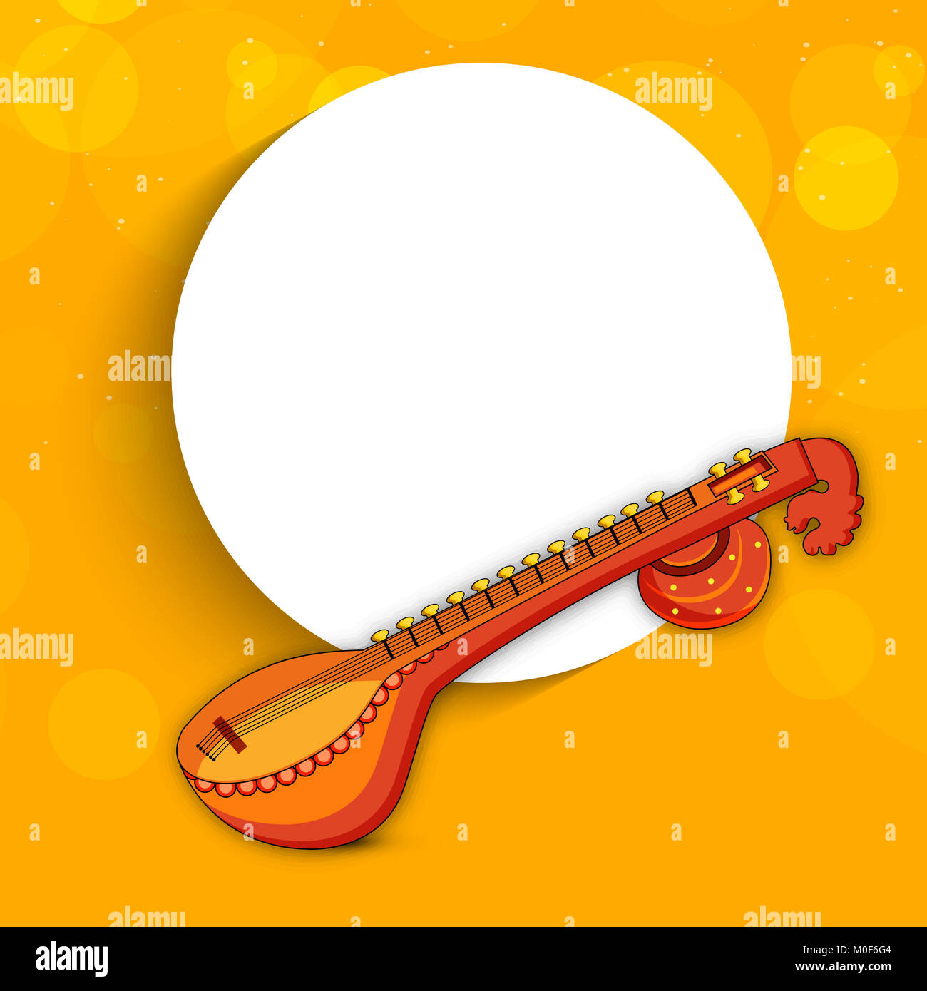 illustration of indian festival Vasant Panchami background Stock Photo ...