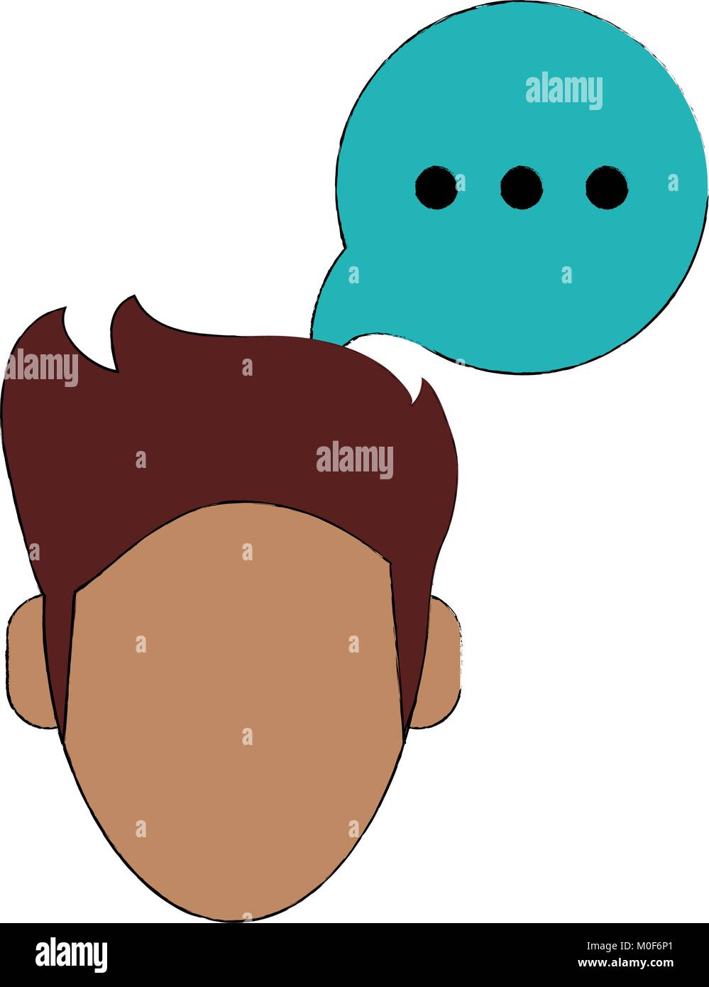 Man faceless cartoon Stock Vector Image & Art - Alamy