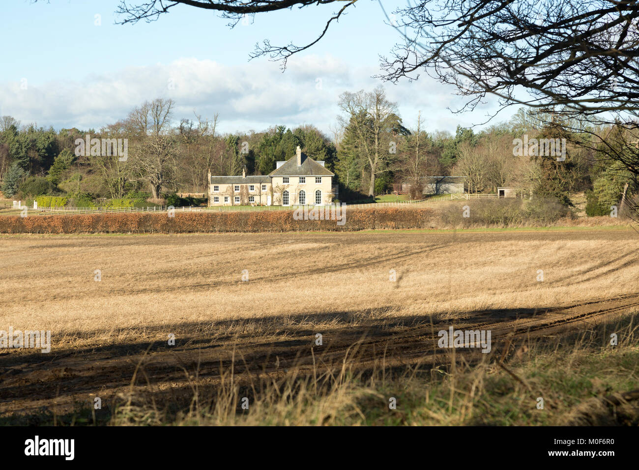 Broxtead House, Georgian style country estate farmhouse, Sutton ...