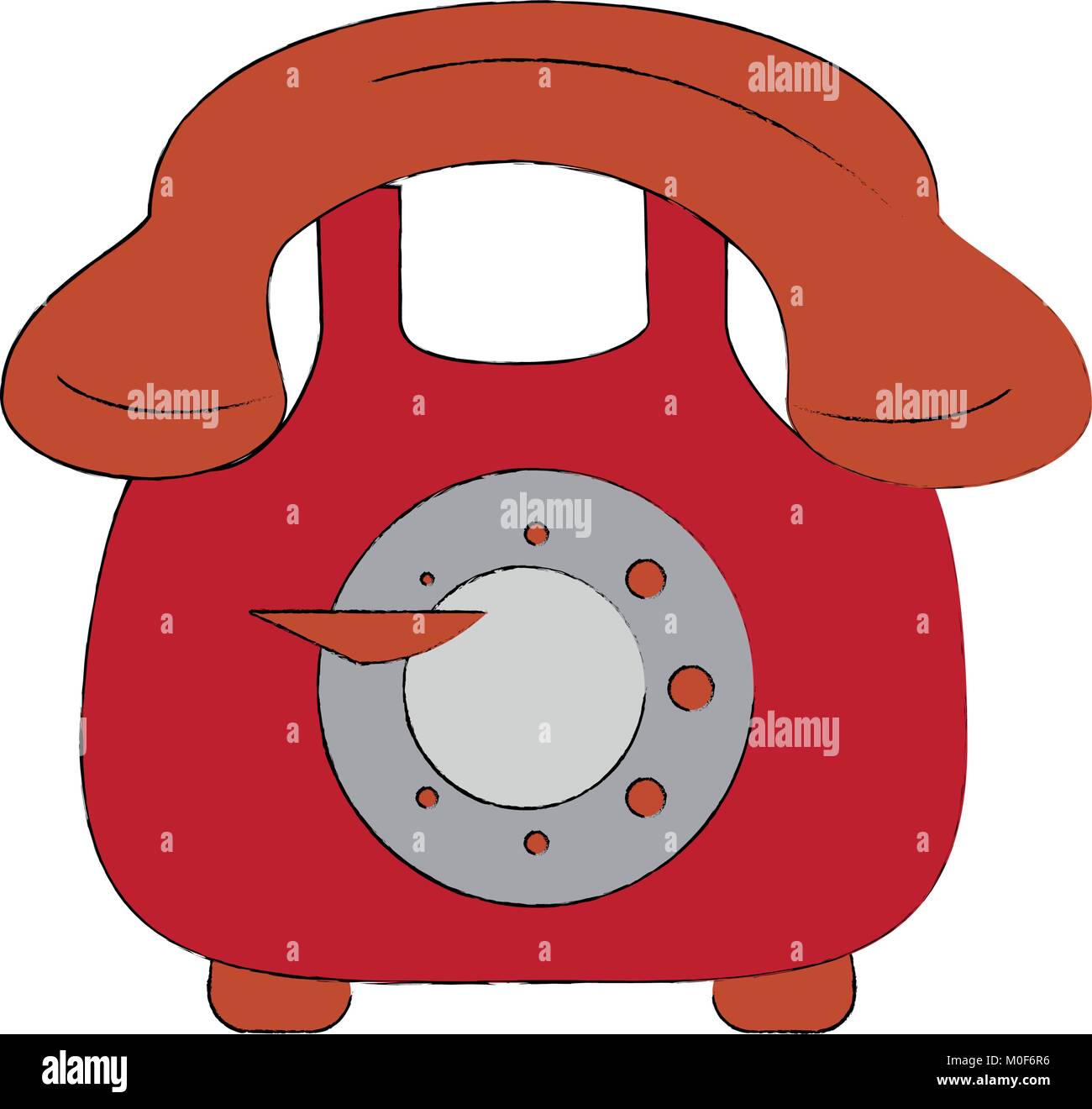 Vintage telephone symbol Stock Vector Image & Art - Alamy