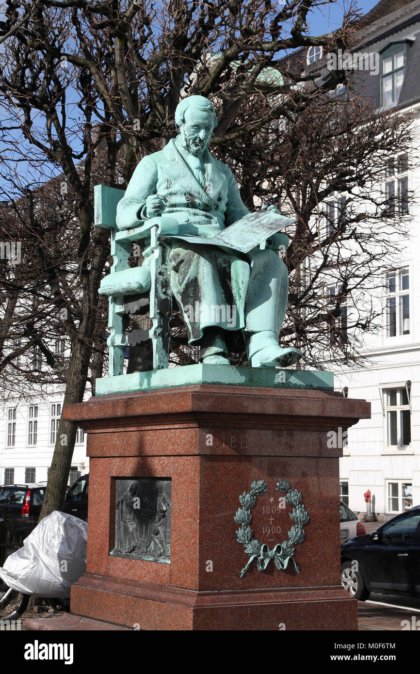 Copenhagen, Denmark - famous Danish composer, Johan Peter Emilius ...