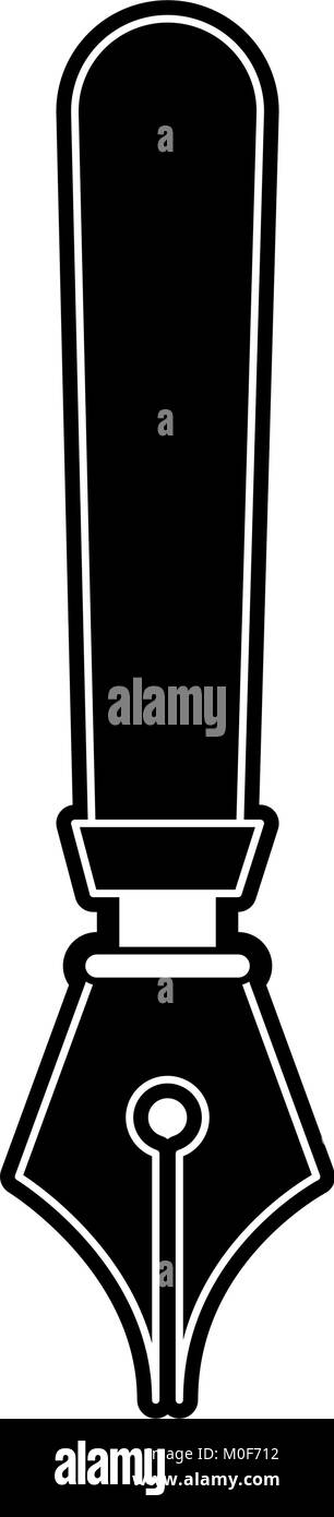 Fountain pen symbol Stock Vector Image & Art - Alamy