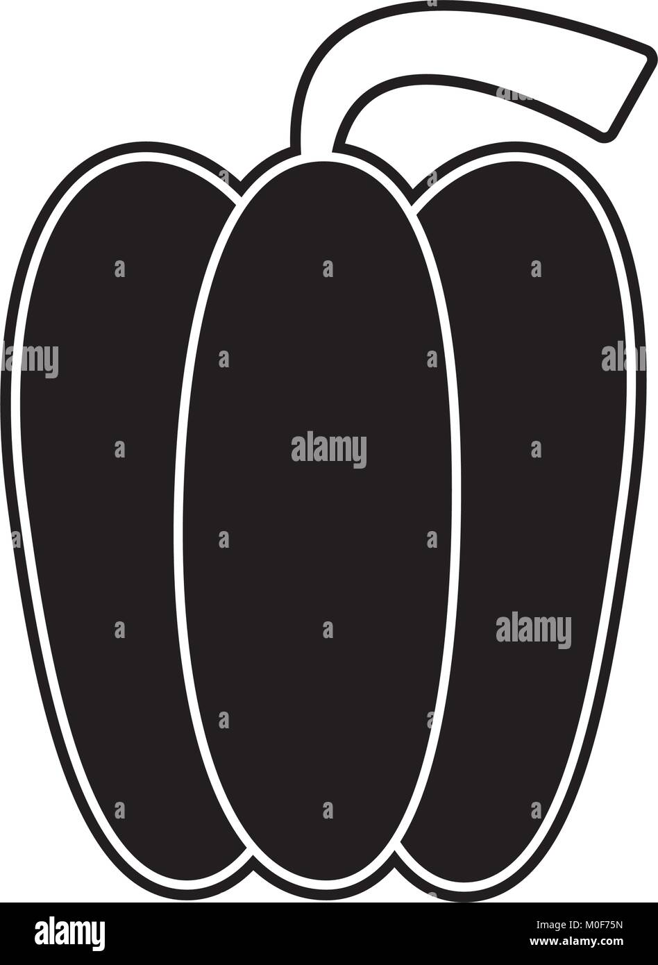 Isolated pepper design Stock Vector Image & Art - Alamy