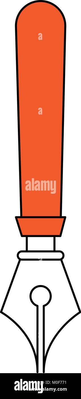 Fountain pen symbol Stock Vector Image & Art - Alamy