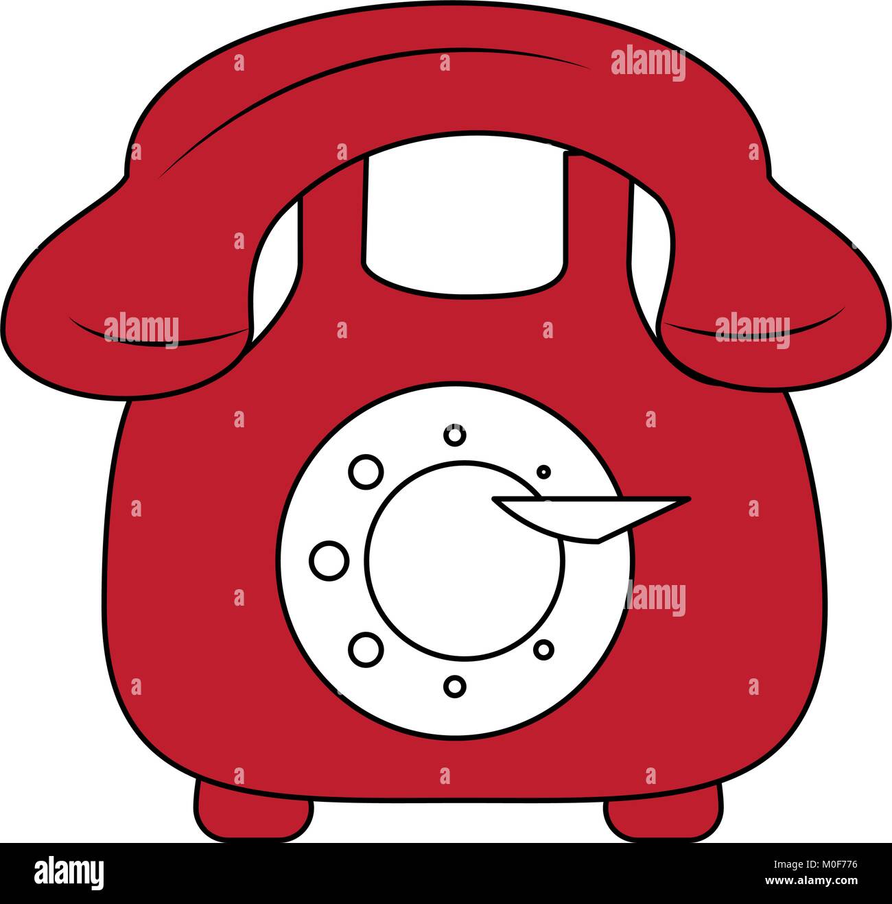 Vintage telephone symbol Stock Vector Image & Art - Alamy