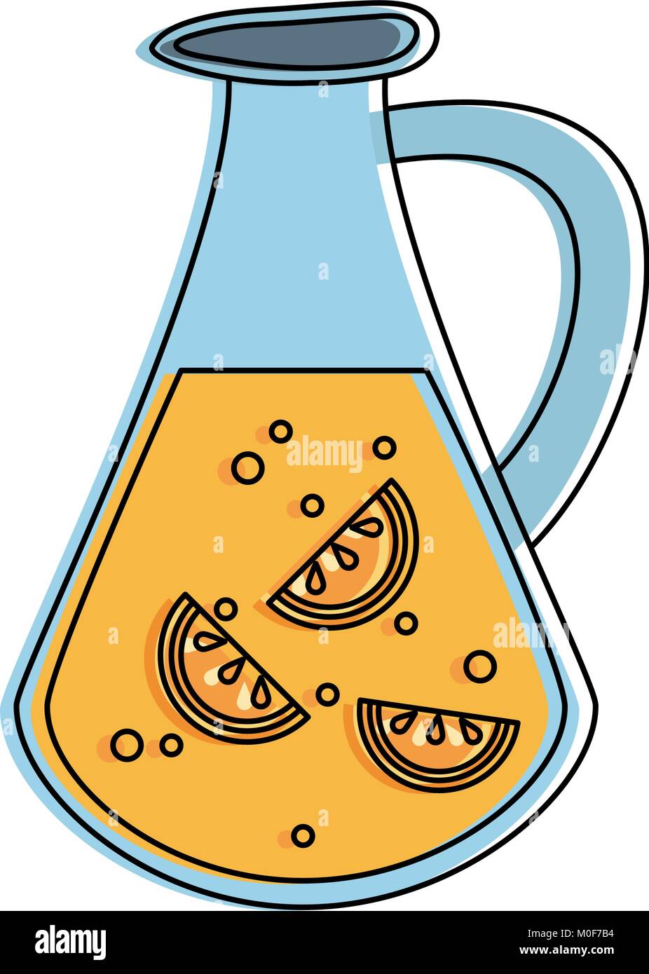 Iced lemonade Stock Vector Images - Alamy