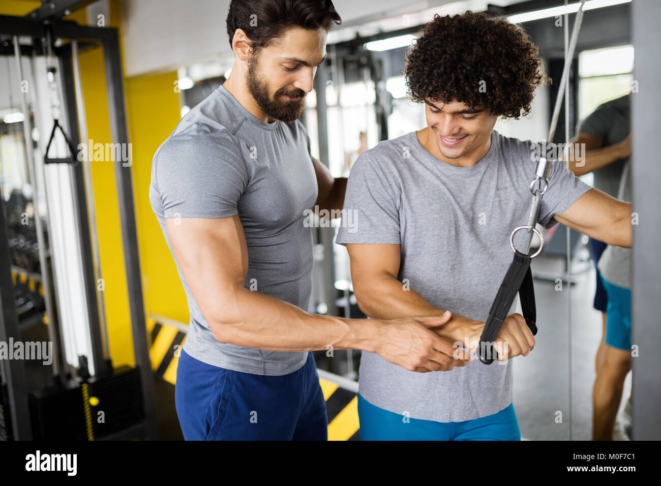 Instructor young hi-res stock photography and images - Alamy