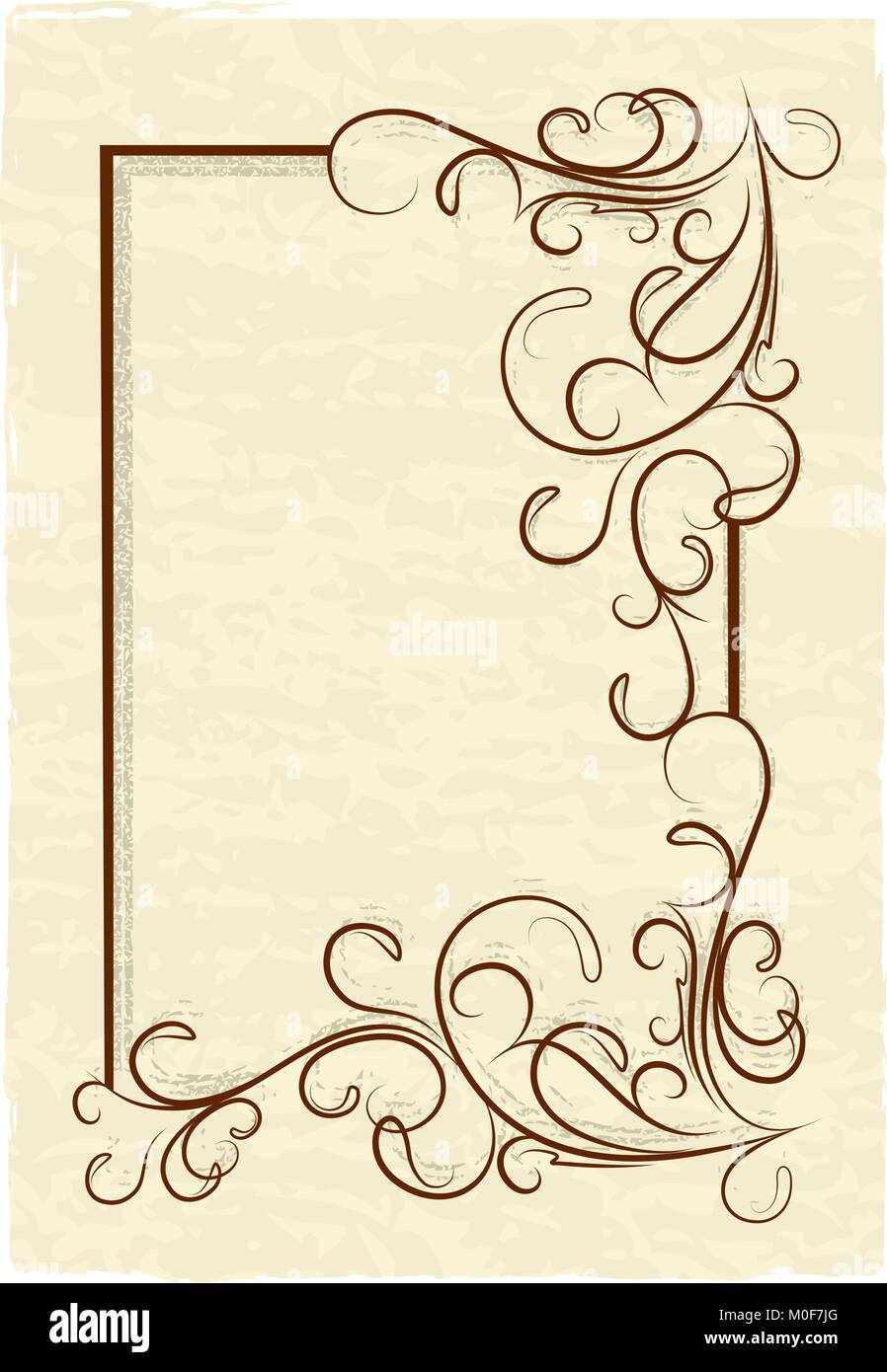 Vintage frames for text Stock Vector Image & Art - Alamy