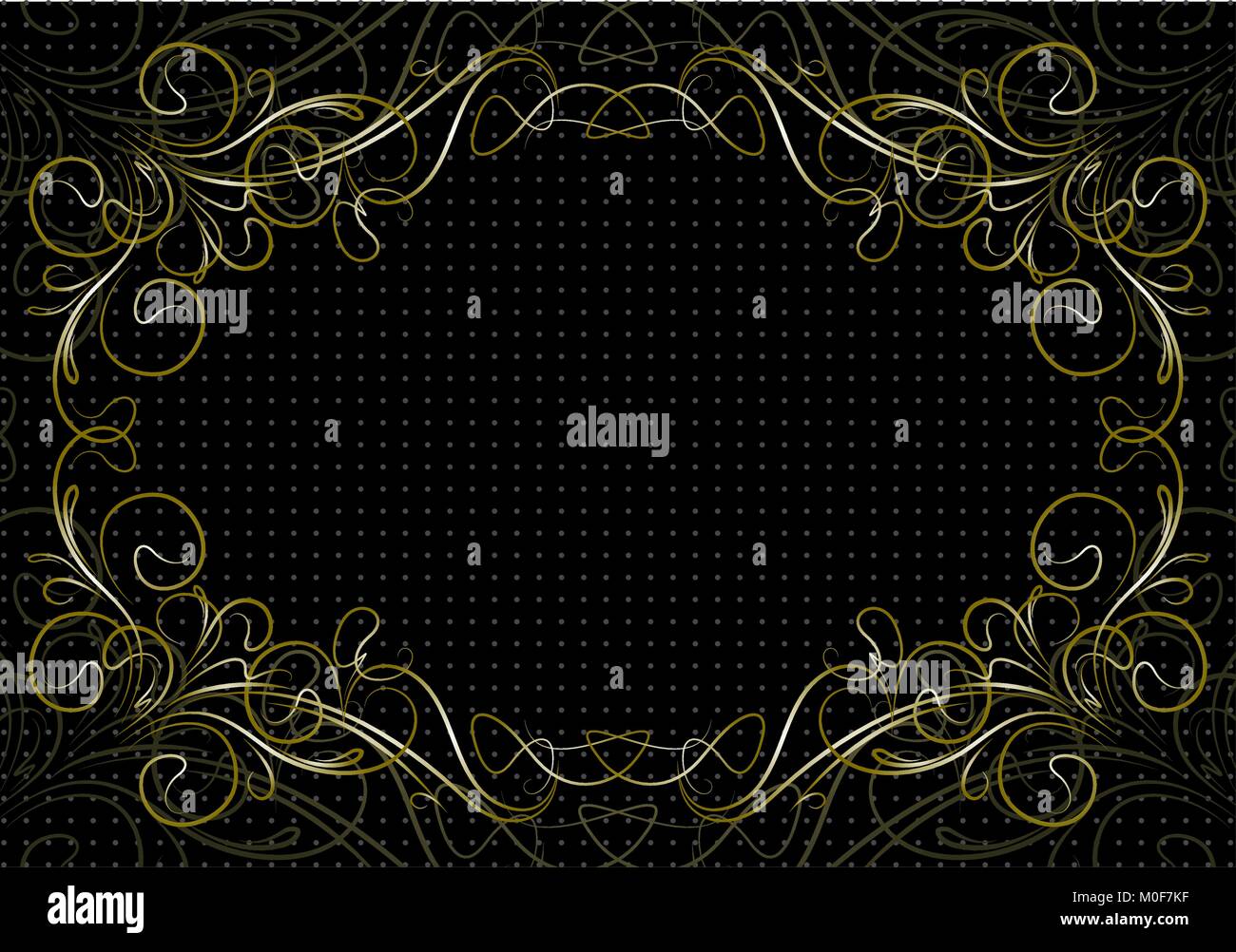 Old-fashioned frame. Vector Stock Vector Image & Art - Alamy