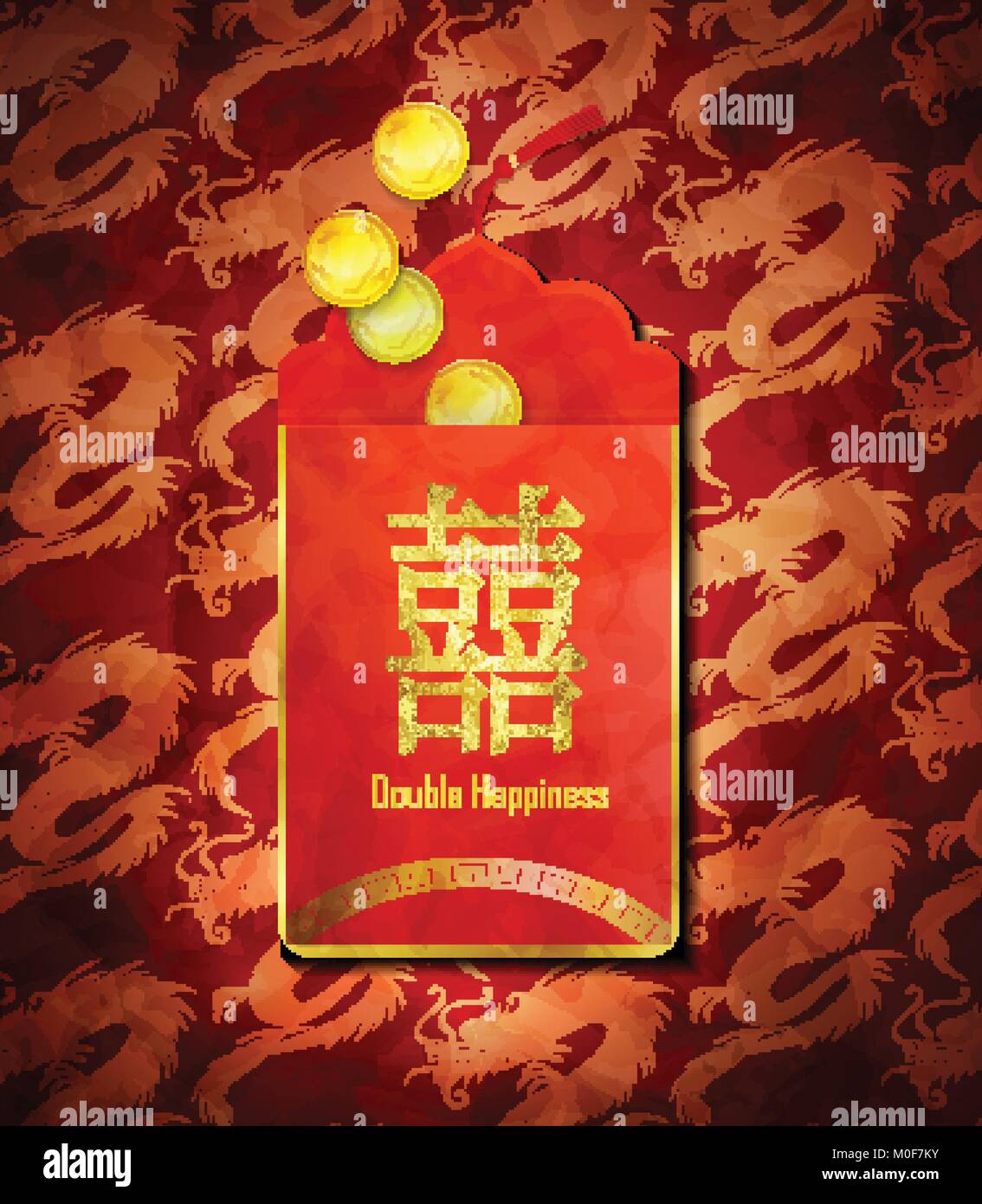 Chinese Red Envelope Stock Vector Image & Art - Alamy