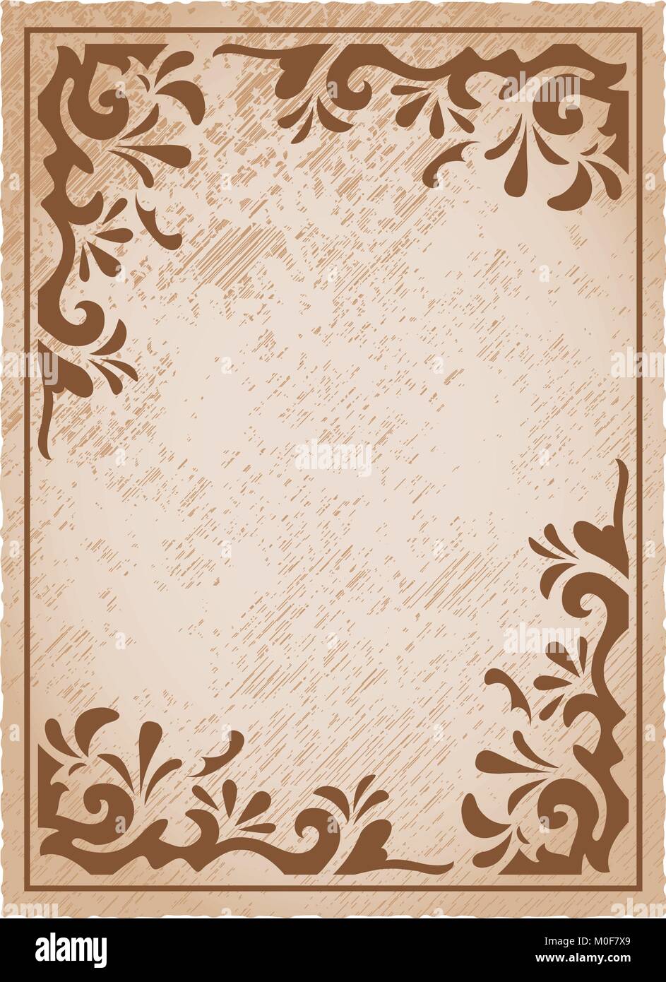 Massive vintage frame Stock Vector Image & Art - Alamy