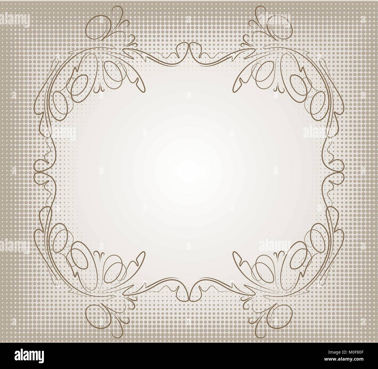 Retro frame. Vector Stock Vector Image & Art - Alamy