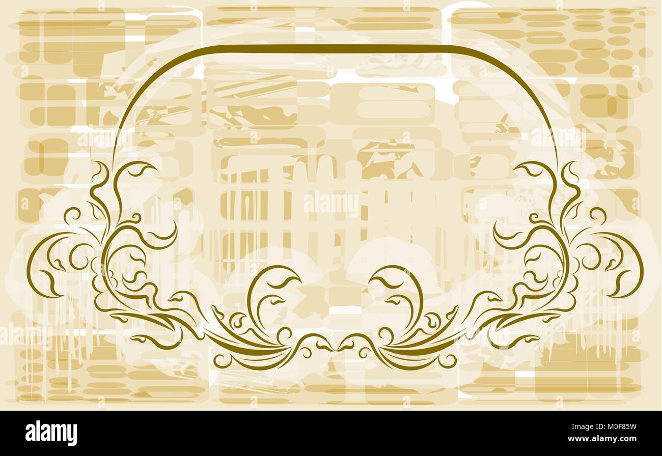 Elegant frame. Vector Stock Vector Image & Art - Alamy