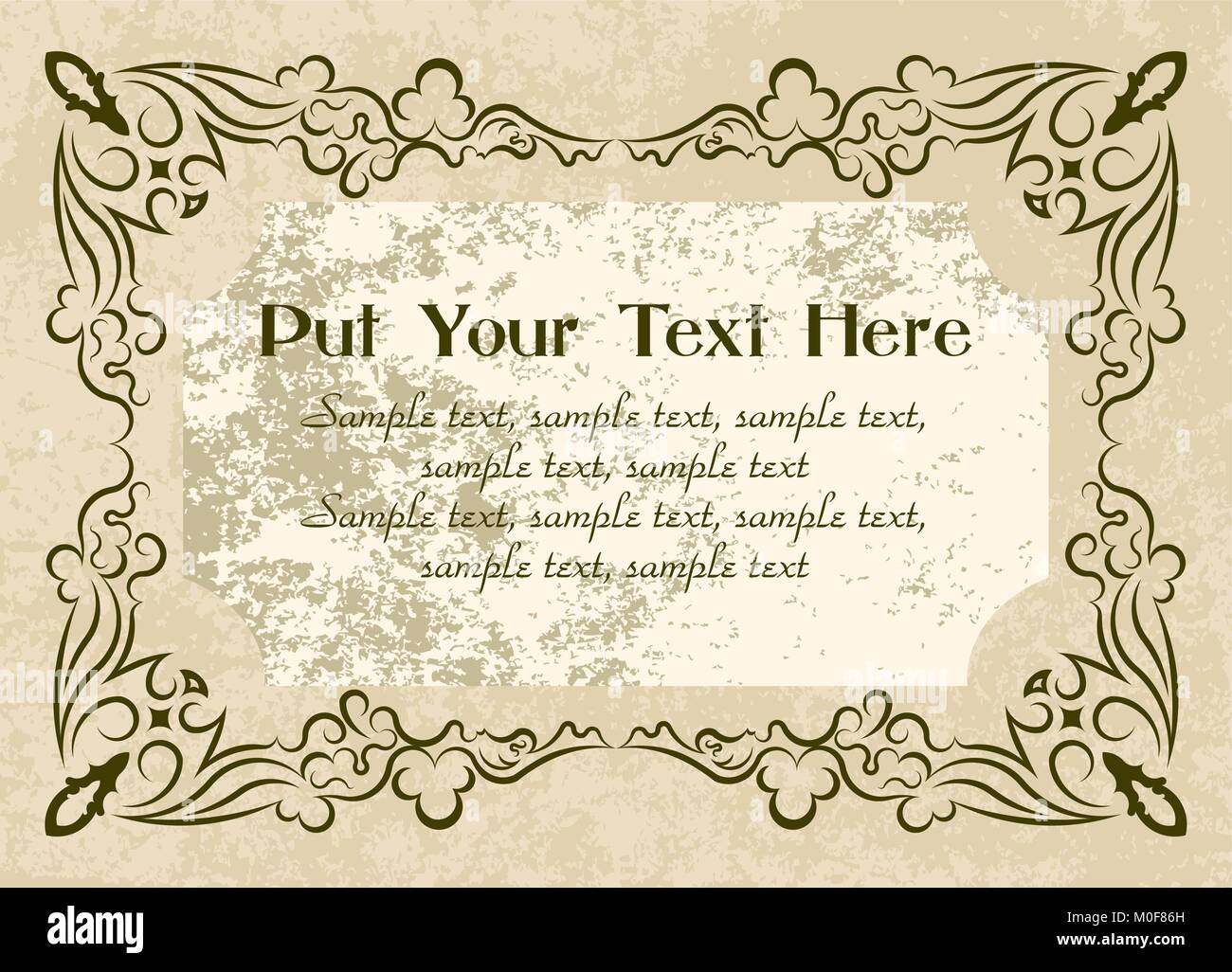 Retro styled vector background Stock Vector Image & Art - Alamy