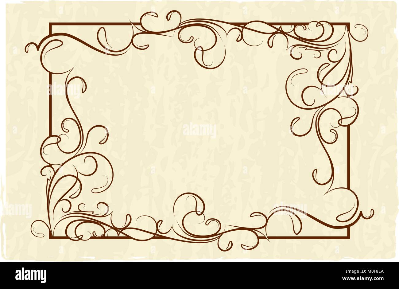 Vintage frames for text Stock Vector Image & Art - Alamy