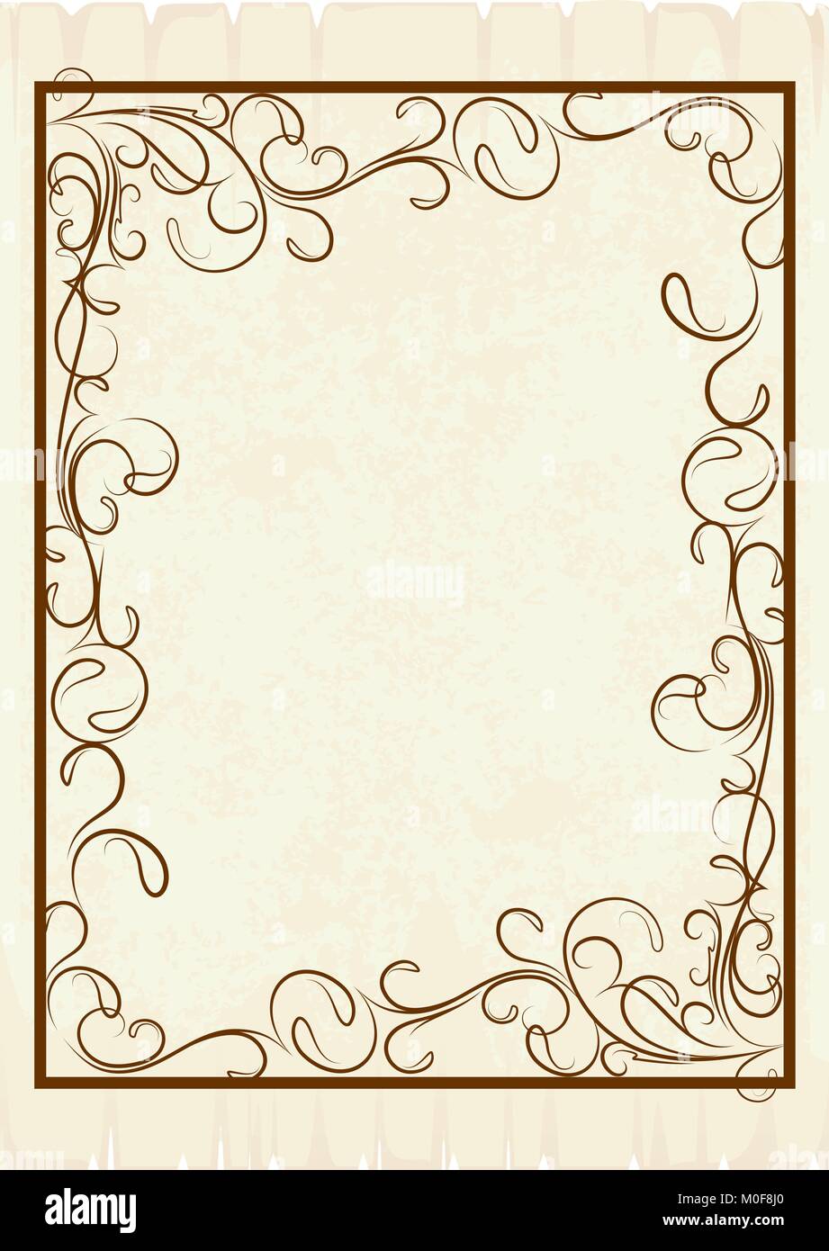 Vintage frames for text Stock Vector Image & Art - Alamy