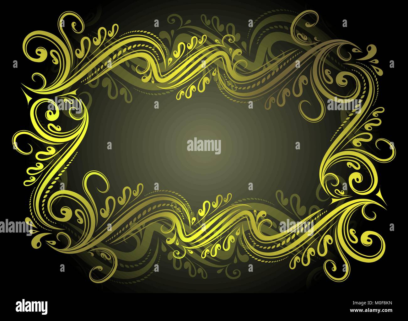 Elegant green background Stock Vector Image & Art - Alamy