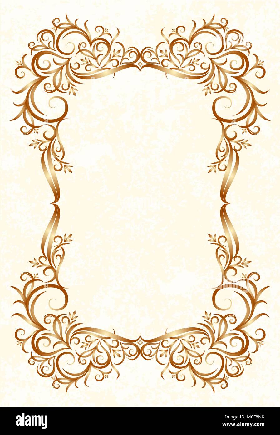 Vintage frame for text Stock Vector Image & Art - Alamy