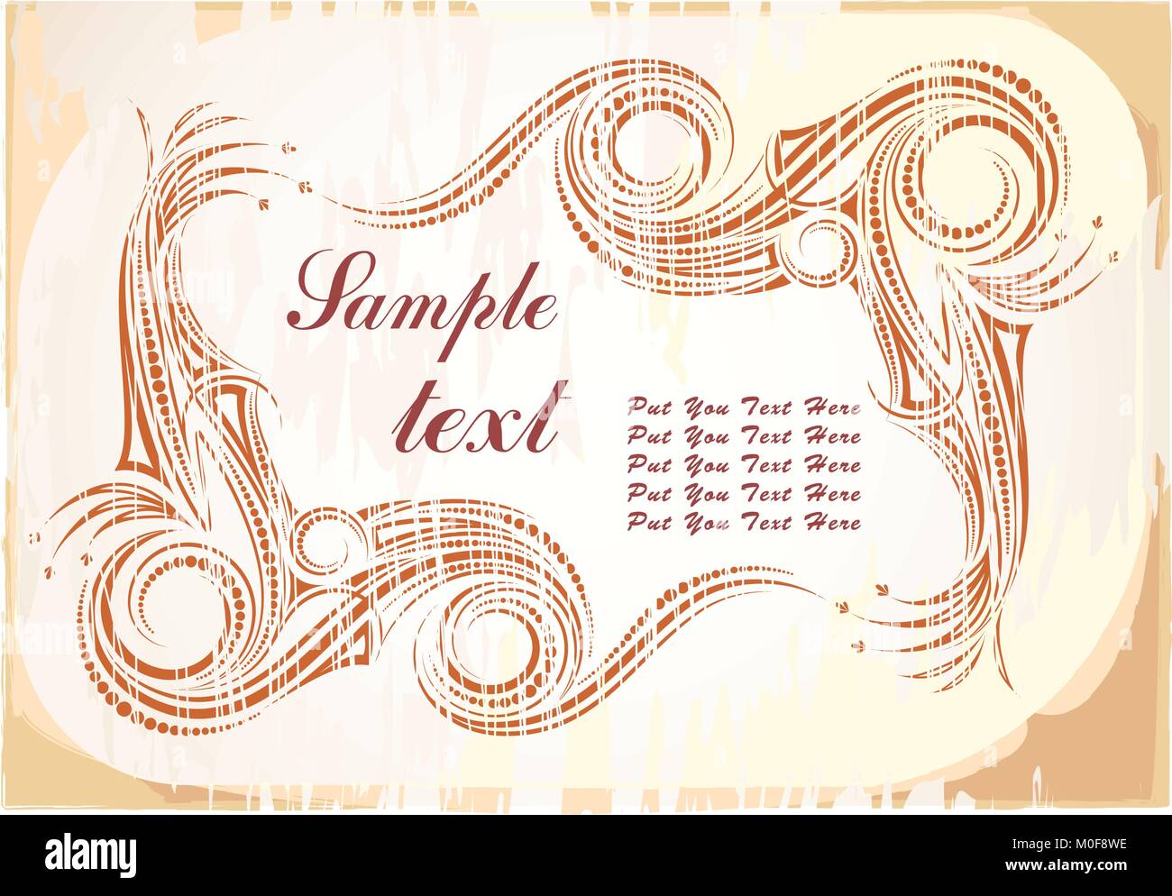 Vintage vector background Stock Vector Image & Art - Alamy