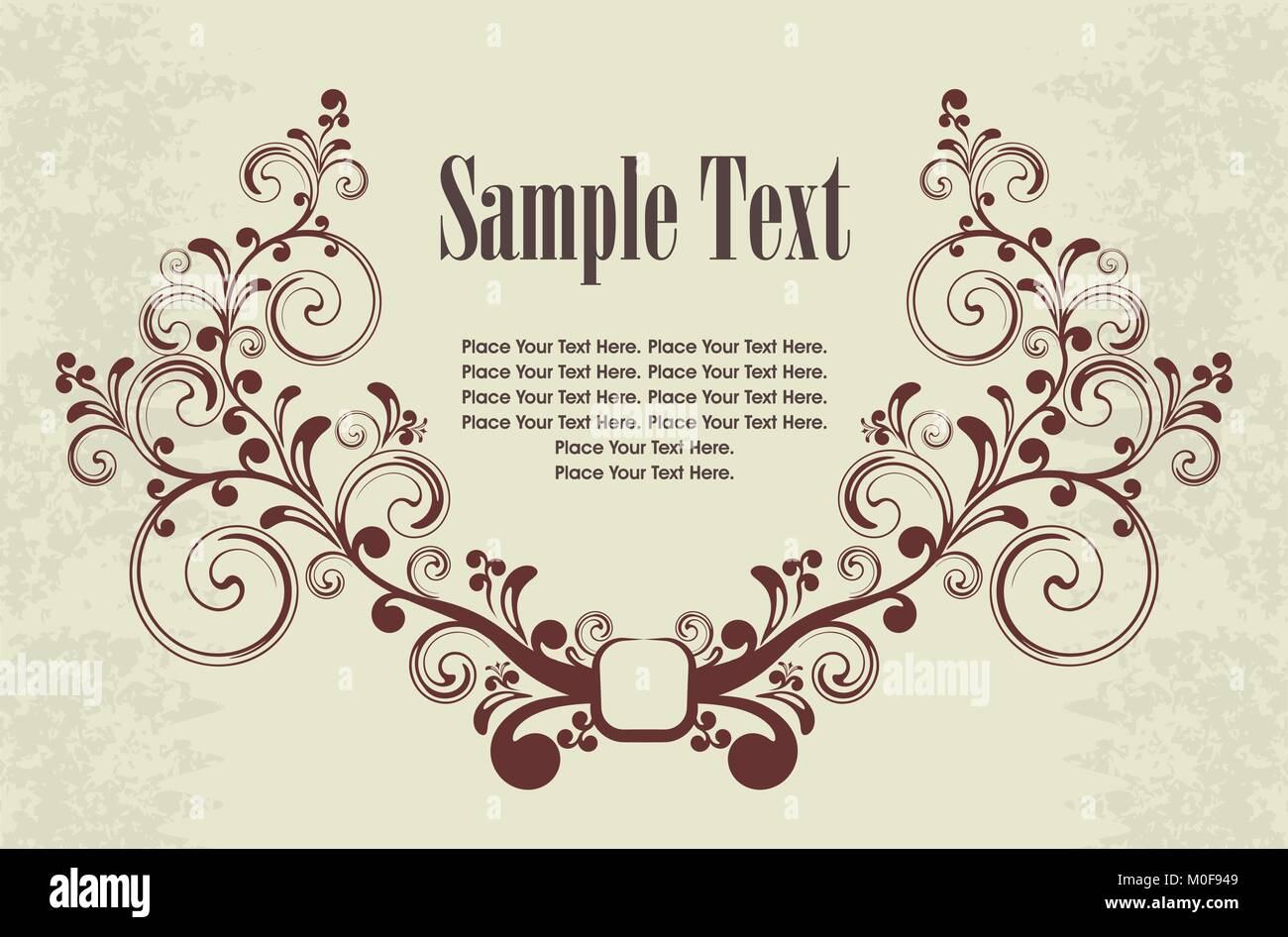 Vintage frames for text Stock Vector Image & Art - Alamy