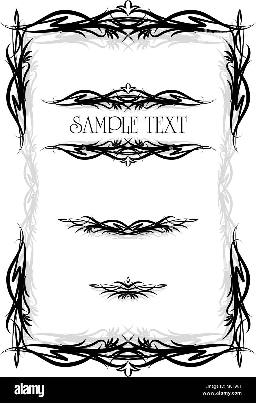 Set of vector frames for your design Stock Vector Image & Art - Alamy