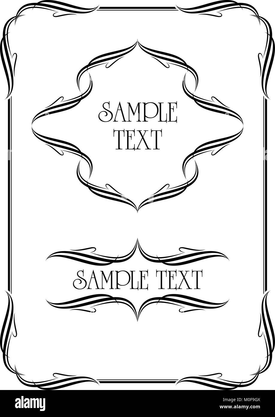 Set of vector frames for your design Stock Vector Image & Art - Alamy