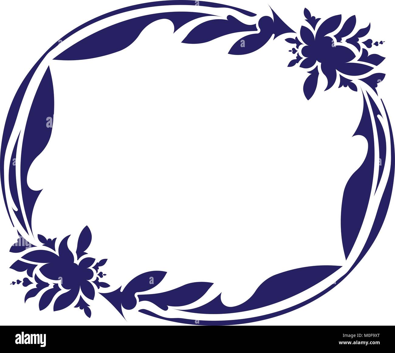 Round vintage element for your design. Vector illustration Stock Vector ...
