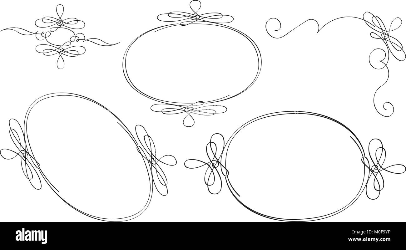 Oval outline hi-res stock photography and images - Alamy