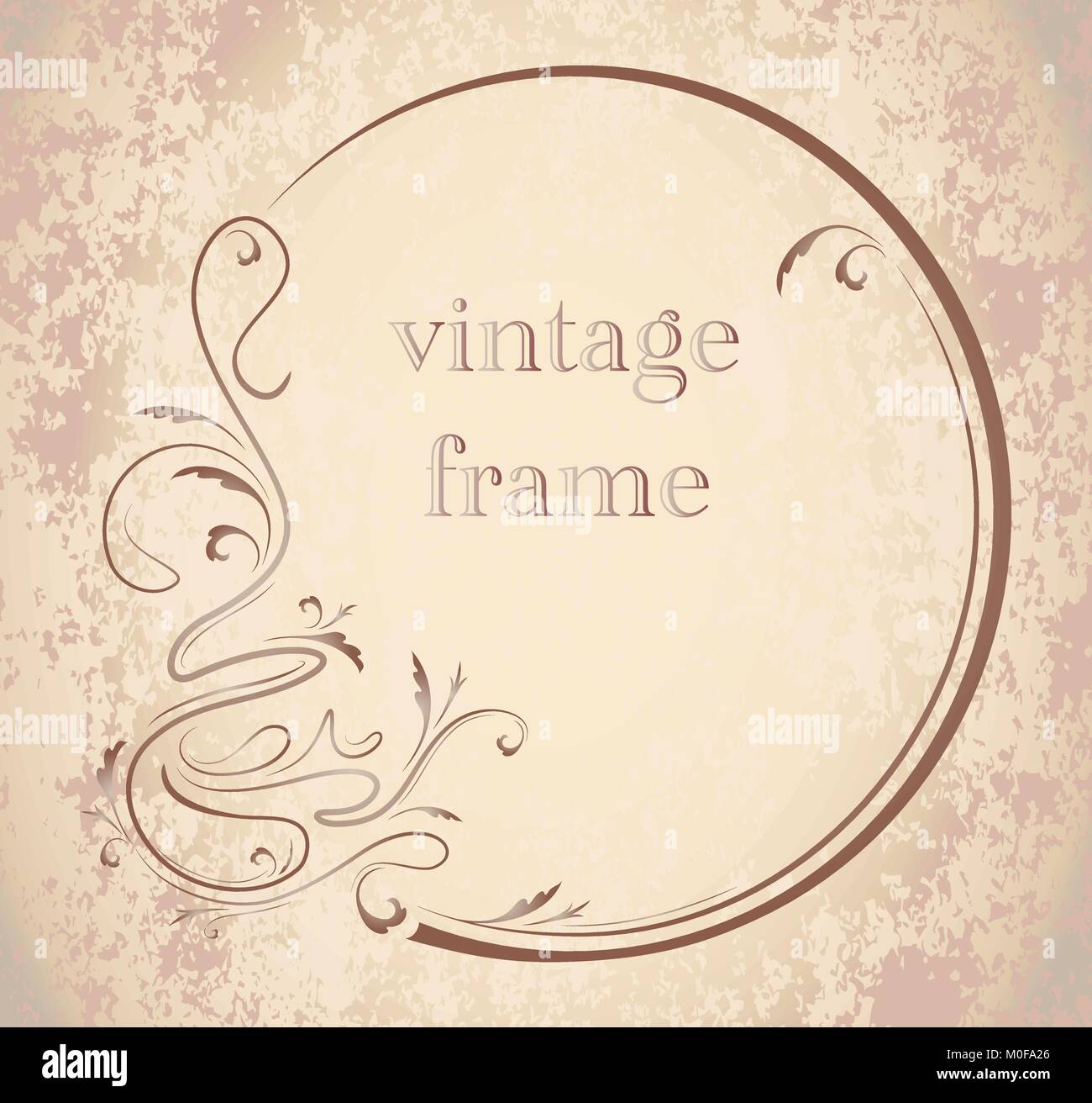 Elegant frame. Vector Stock Vector Image & Art - Alamy