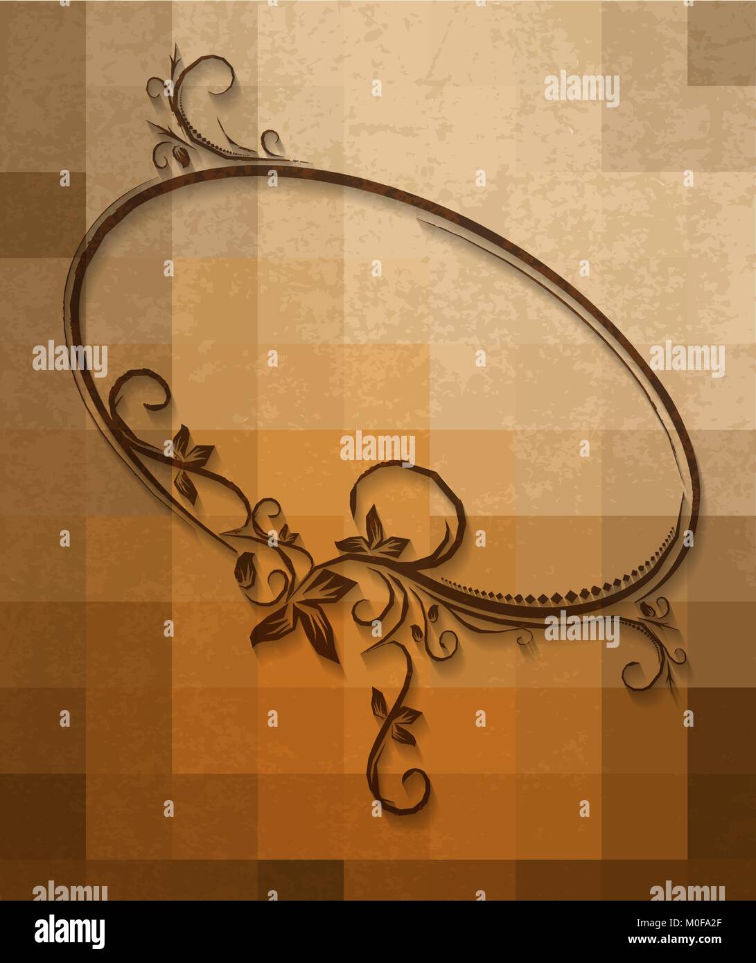 Elegant oval frame Stock Vector Image & Art - Alamy