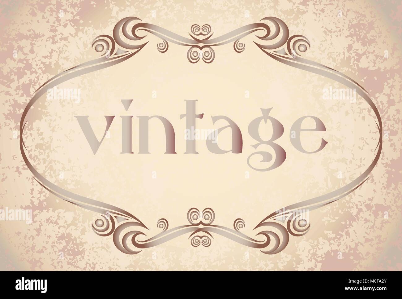 Decorative vintage frame Stock Vector Image & Art - Alamy