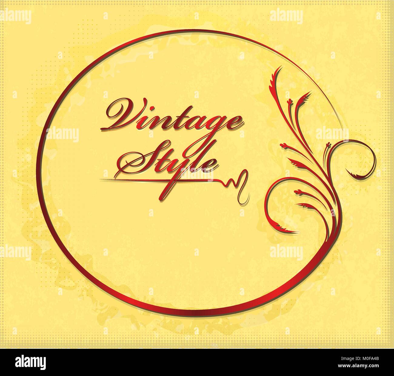 Vintage oval frame Stock Vector Image & Art - Alamy