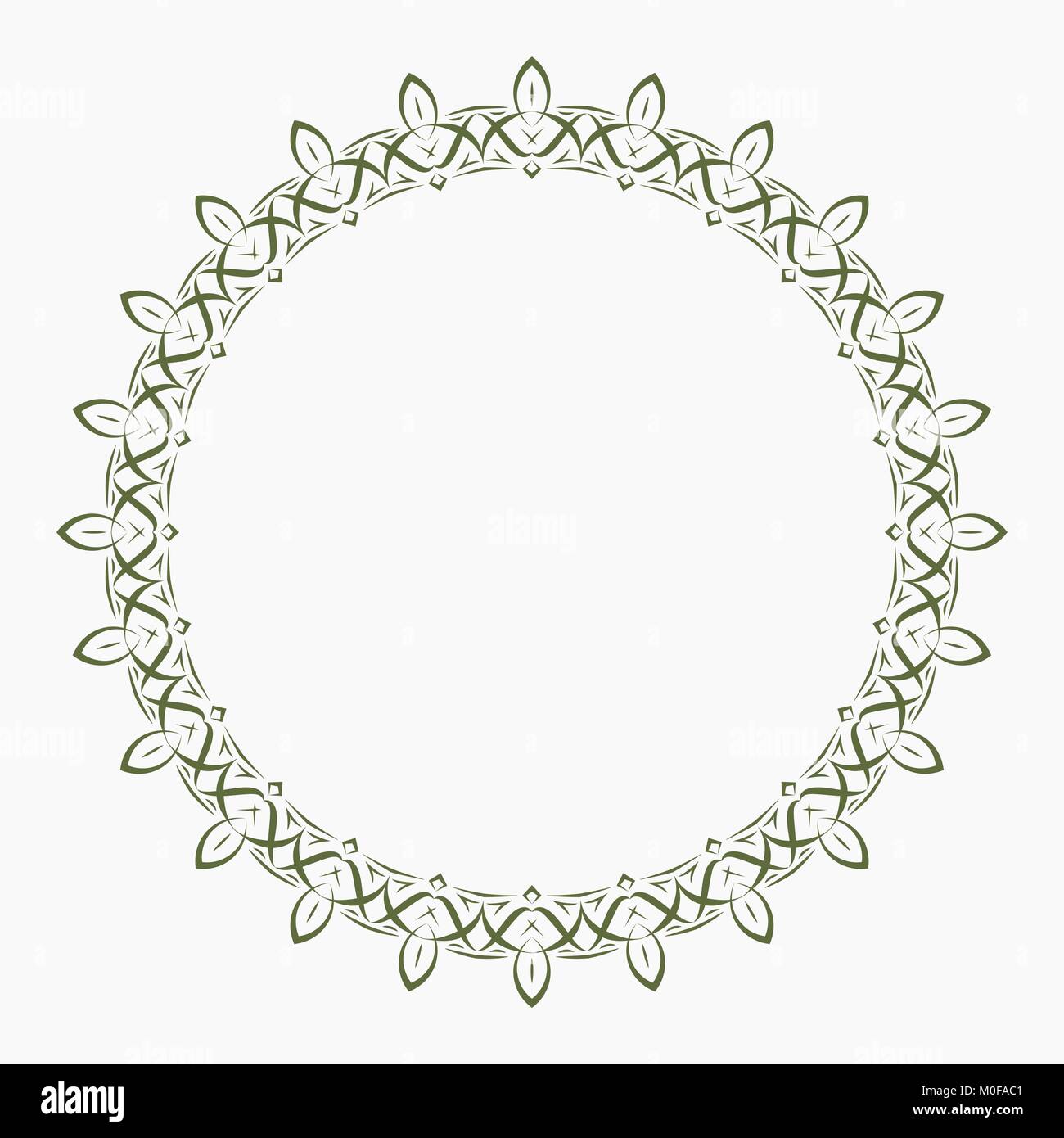Rich decorated vector frame Stock Vector Image & Art - Alamy