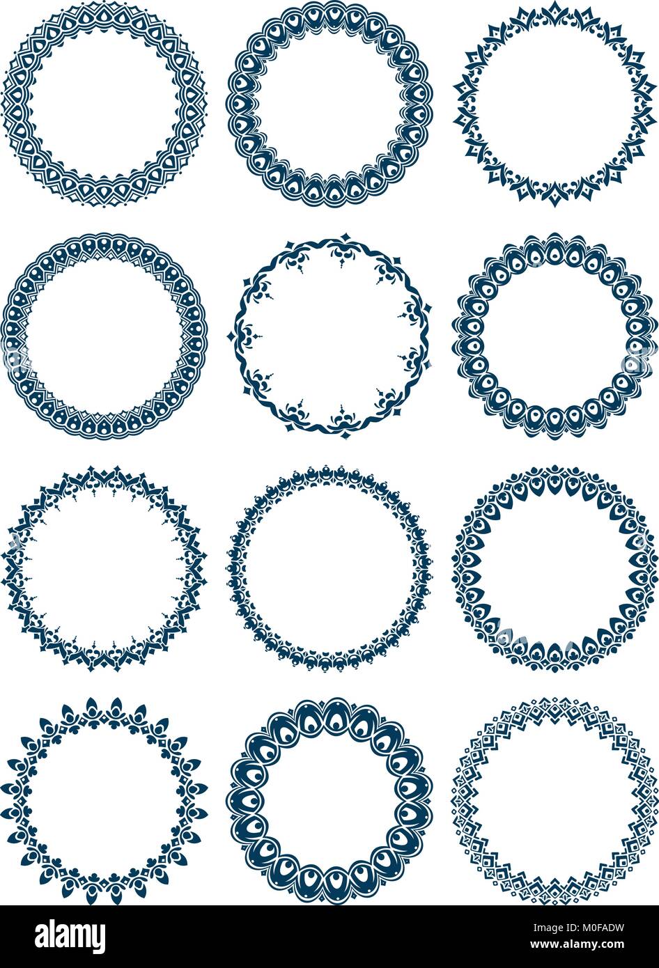 Embroidery frames Stock Vector Images - Alamy