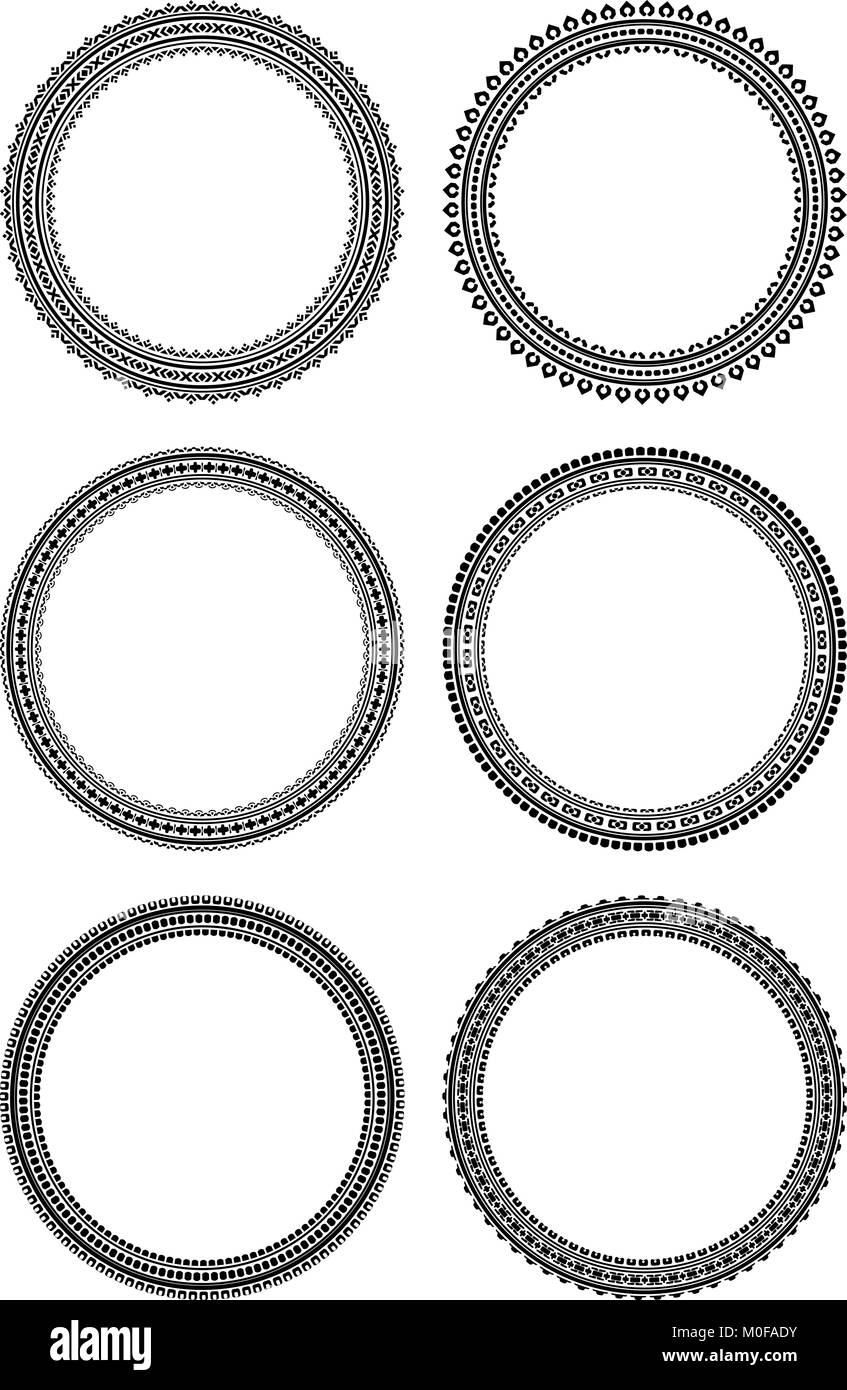 Embroidery frames Stock Vector Images - Alamy