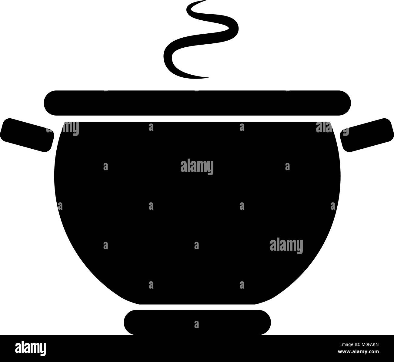 Kitchen pot icon Stock Vector Images - Alamy
