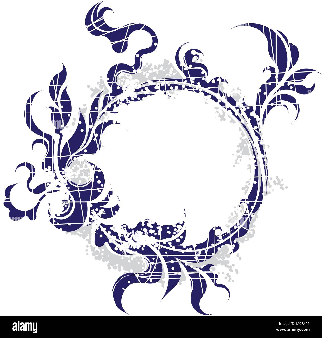 Round cartouche Cut Out Stock Images & Pictures - Alamy