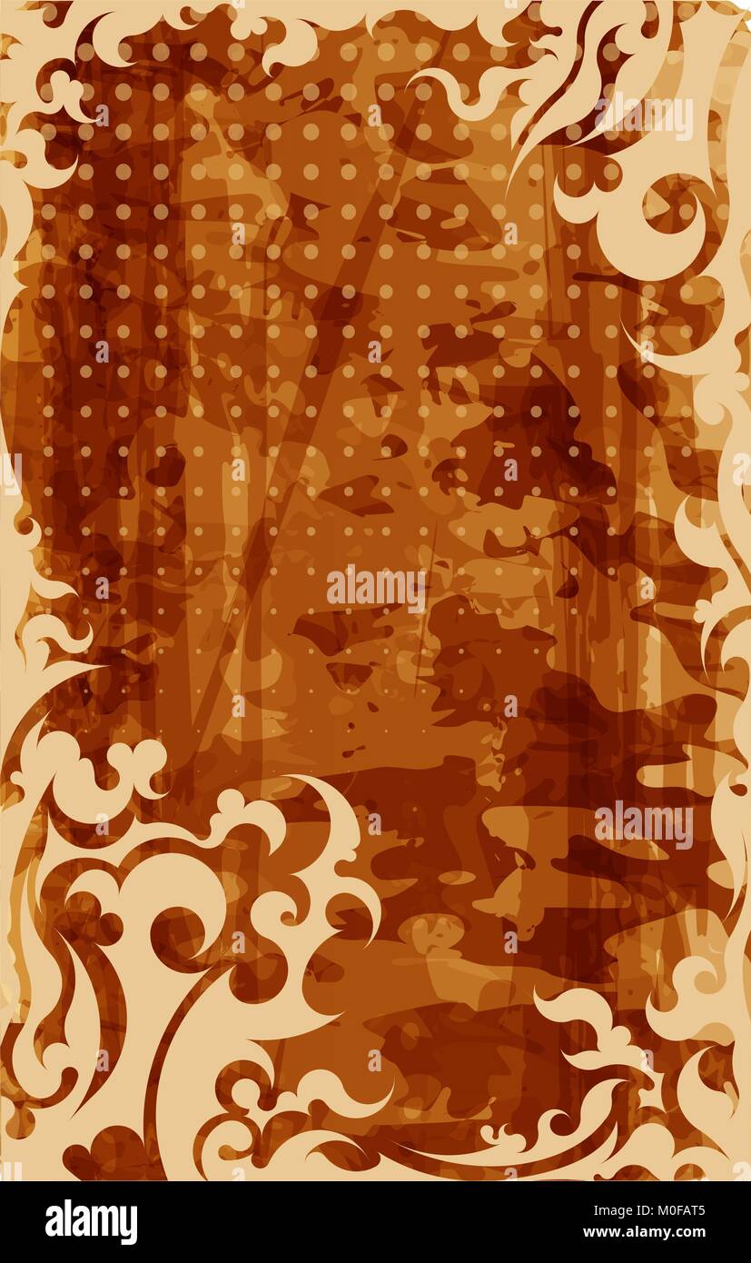 Retro-styled vector background Stock Vector Image & Art - Alamy