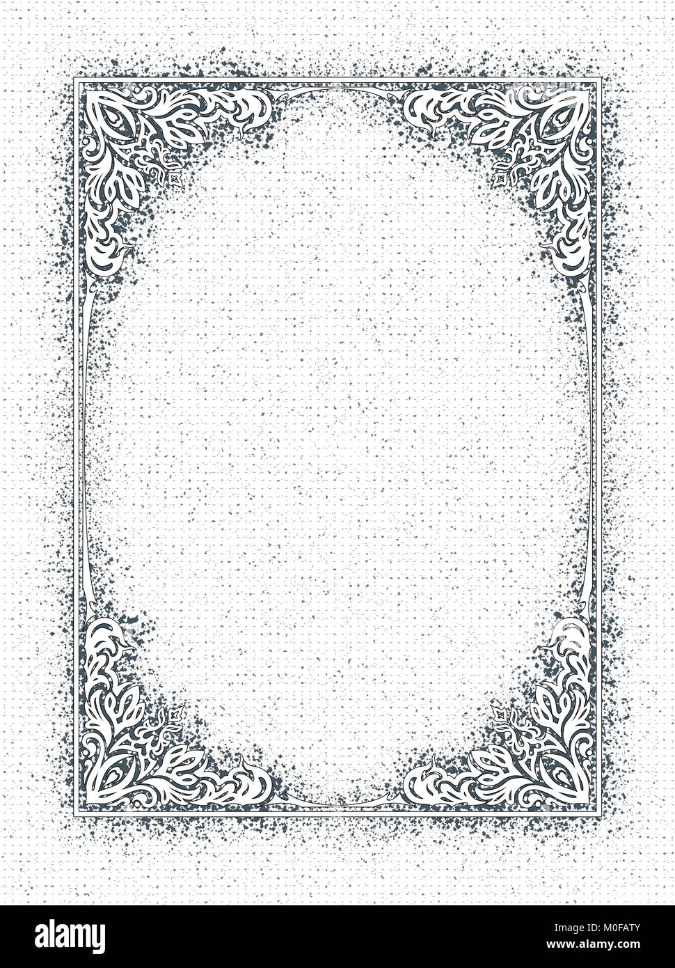 Elegant vintage frame Stock Vector Image & Art - Alamy