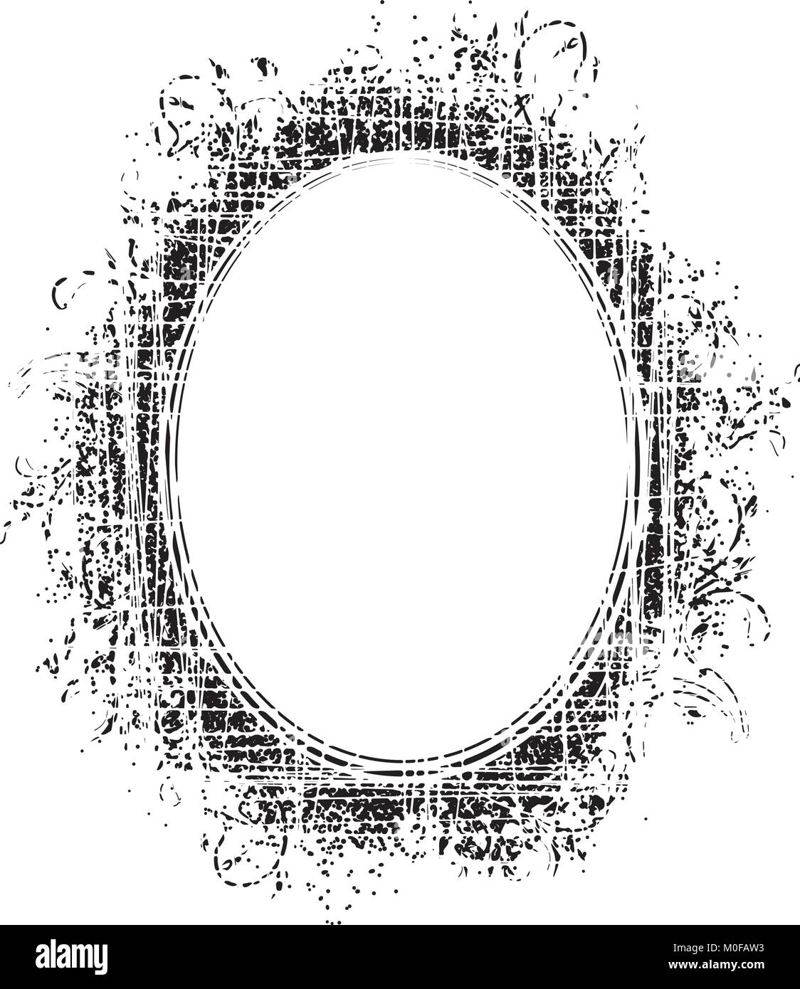 Oval table Stock Vector Images - Alamy