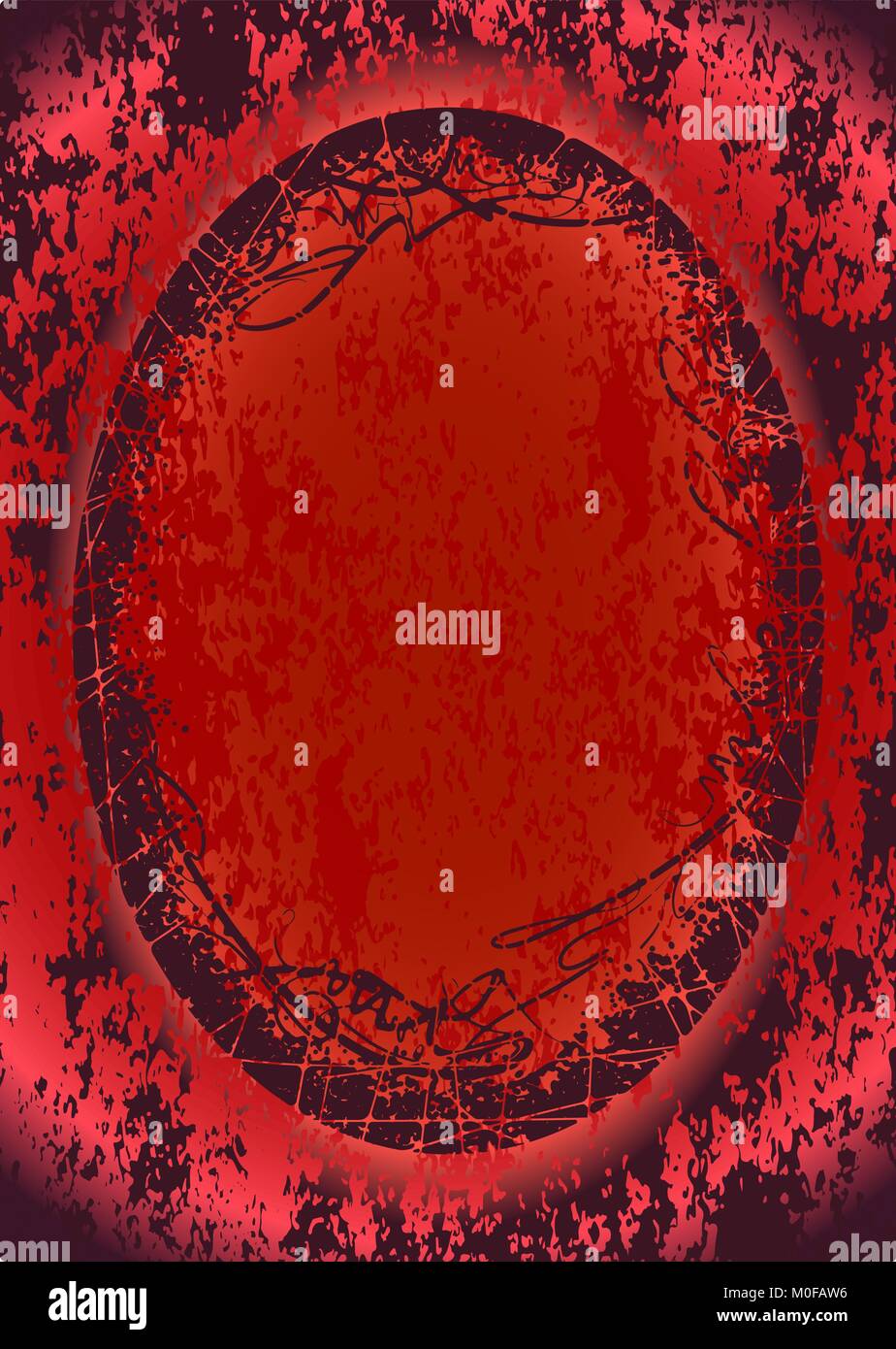 Red wine on old Stock Vector Images - Alamy