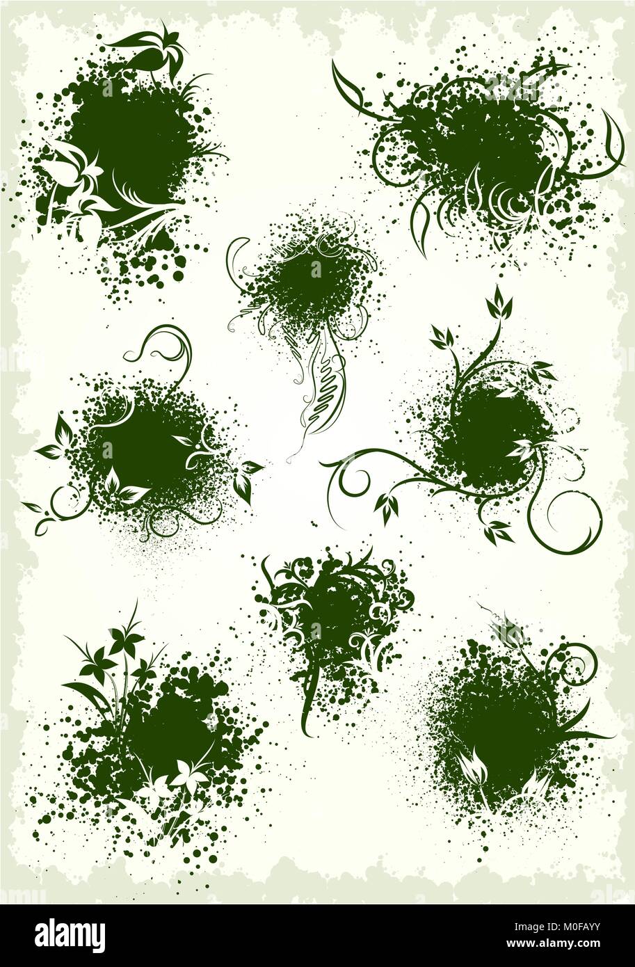 Inky Brush Spots High Resolution Stock Photography and Images - Alamy