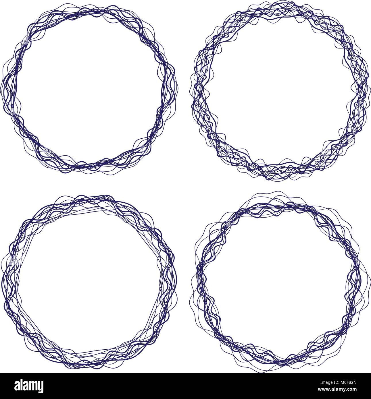 Grungy frames Stock Vector Images - Alamy